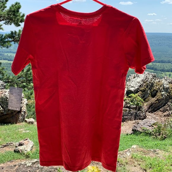 Disney | Shirts & Tops | Disney Red Runnin Mickey Tee Boys Nwt | Poshmark